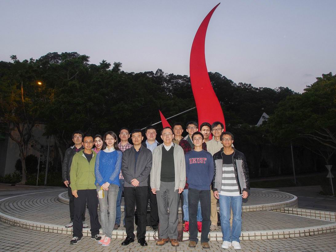 Group Photo – Prof. Ping Sheng, Physics Department, HKUST